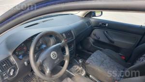 Blue Volkswagen Golf 1999 in Aluksne, with an engine capacity of 1.90 L and mileage of 0 thousand km for 1250 €, photo 14 on AUTOMOTO.COM.LV