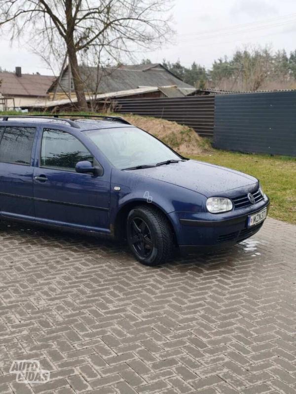 Blue Volkswagen Golf 2000 in Pabrade, with an engine capacity of 1.90 L and mileage of 330 thousand km for 1100 €, photo 5 on AUTOMOTO.COM.LV