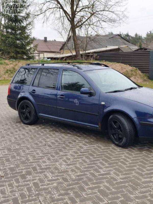 Blue Volkswagen Golf 2000 in Pabrade, with an engine capacity of 1.90 L and mileage of 330 thousand km for 1100 €, photo 6 on AUTOMOTO.COM.LV