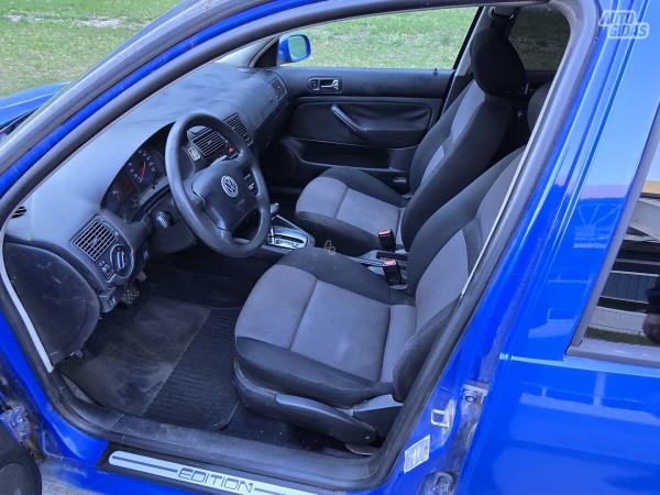 Blue Volkswagen Golf 2000 in Vilnius, with an engine capacity of 1.90 L and mileage of 285 thousand km for 1100 €, photo 9 on AUTOMOTO.COM.LV