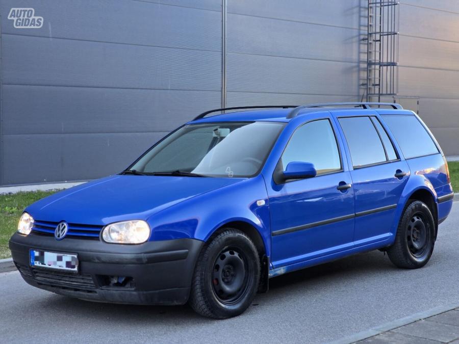 Blue Volkswagen Golf 2000 in Vilnius, with an engine capacity of 1.90 L and mileage of 285 thousand km for 800 €, photo 1 on AUTOMOTO.COM.LV