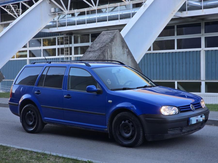 Blue Volkswagen Golf 2000 in Vilnius, with an engine capacity of 1.90 L and mileage of 285 thousand km for 800 €, photo 3 on AUTOMOTO.COM.LV