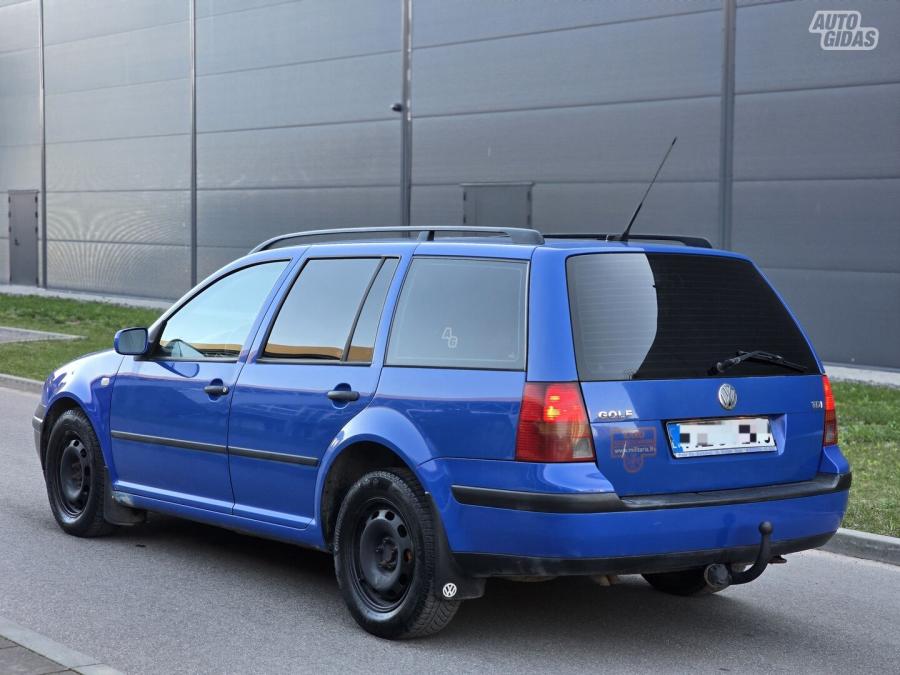 Blue Volkswagen Golf 2000 in Vilnius, with an engine capacity of 1.90 L and mileage of 285 thousand km for 800 €, photo 7 on AUTOMOTO.COM.LV