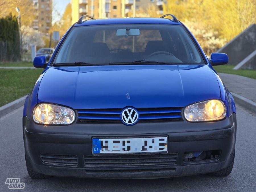 Blue Volkswagen Golf 2000 in Vilnius, with an engine capacity of 1.90 L and mileage of 285 thousand km for 800 €, photo 8 on AUTOMOTO.COM.LV
