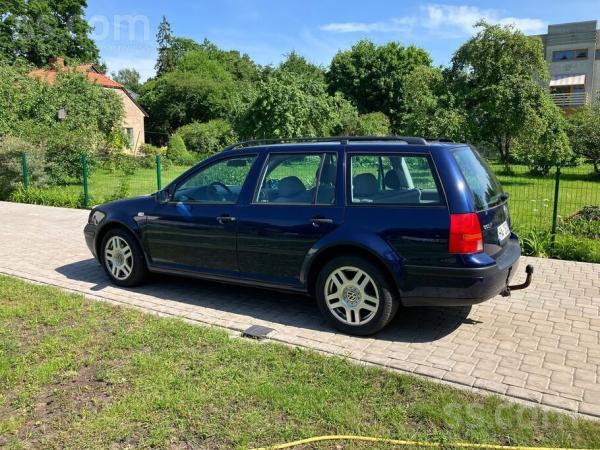 Blue Volkswagen Golf 2000 in Riga, with an engine capacity of 1.60 L and mileage of 166 thousand km for 1700 €, photo 2 on AUTOMOTO.COM.LV