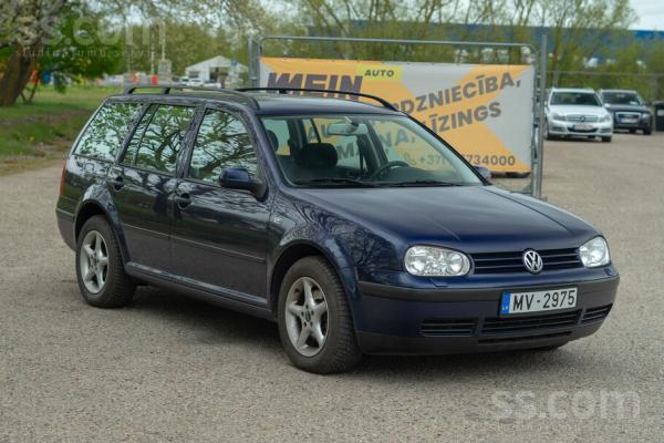 Zils Volkswagen Golf 2001 Liepāja, ar dzinēja tilpumu 2.00 L un nobraukumu 225 tūkst. km par 1500 €, foto 1 vietnē AUTOMOTO.COM.LV