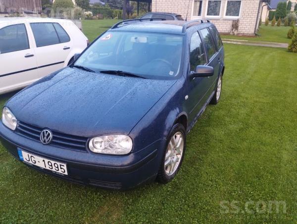 Zils Volkswagen Golf 2001 Madona, ar dzinēja tilpumu 1.90 L un nobraukumu 533 tūkst. km par 900 €, foto 2 vietnē AUTOMOTO.COM.LV