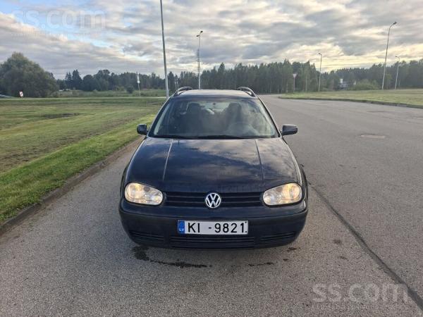 Blue Volkswagen Golf 2001 in Ogre, with an engine capacity of 1.90 L and mileage of 420 thousand km for 1200 €, photo 8 on AUTOMOTO.COM.LV