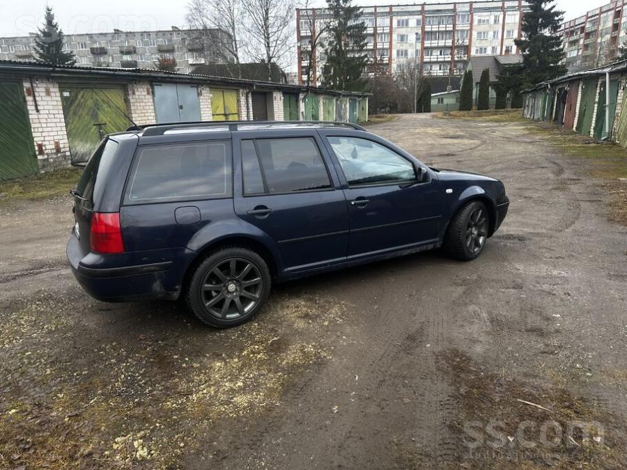 Blue Volkswagen Golf 2001 in Ludza, with an engine capacity of 1.90 L and mileage of 560 thousand km for 1650 €, photo 8 on AUTOMOTO.COM.LV