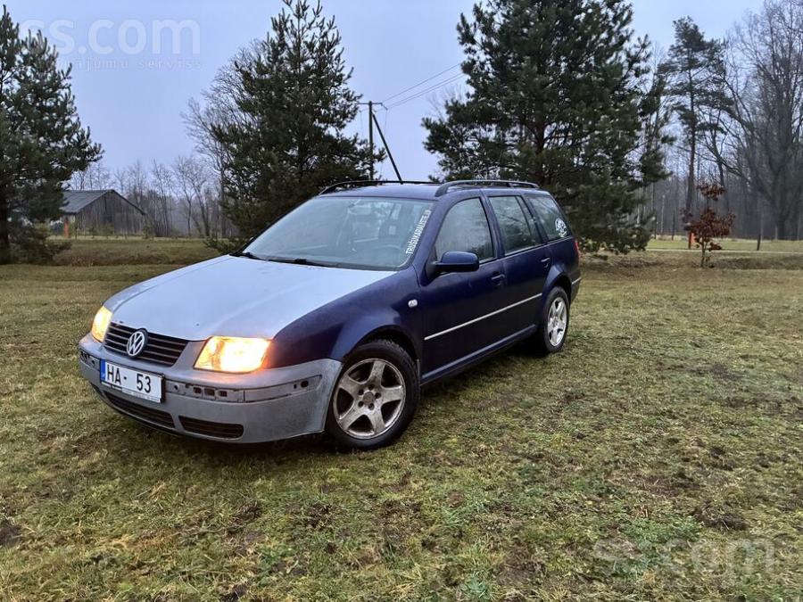 Blue Volkswagen Golf 2001 in Ogre, with an engine capacity of 2.00 L and mileage of 270 thousand km for 1450 €, photo 1 on AUTOMOTO.COM.LV