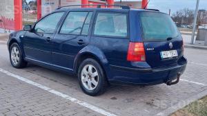 Blue Volkswagen Golf 2001 in Valmiera, with an engine capacity of 1.90 L and mileage of 451 thousand km for 1200 €, photo 3 on AUTOMOTO.COM.LV
