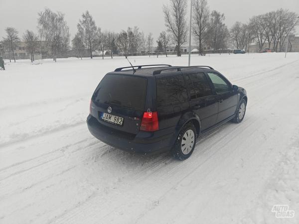 Blue Volkswagen Golf 2001 in Jonava, with an engine capacity of 1.90 L and mileage of 362 thousand km for 1750 €, photo 7 on AUTOMOTO.COM.LV