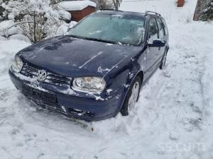 Blue Volkswagen Golf 2001 in Ludza, with an engine capacity of 1.90 L and mileage of 349 thousand km for 1950 €, photo  on AUTOMOTO.COM.LV