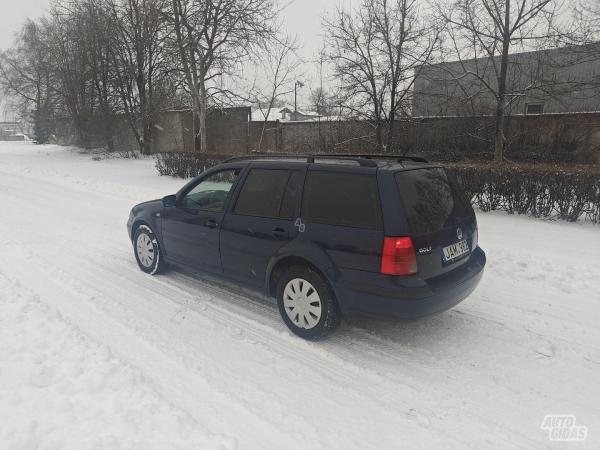 Blue Volkswagen Golf 2001 in Jonava, with an engine capacity of 1.90 L and mileage of 362 thousand km for 1700 €, photo 6 on AUTOMOTO.COM.LV