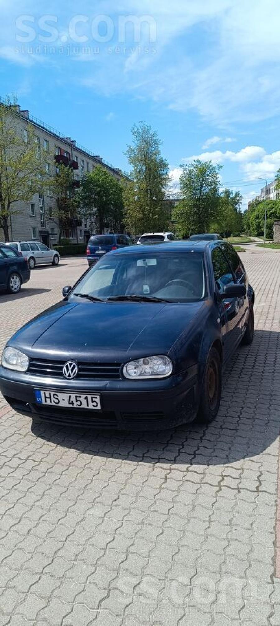 Blue Volkswagen Golf 2001 in Aizkraukle, with an engine capacity of 1.90 L and mileage of 385 thousand km for 700 €, photo 1 on AUTOMOTO.COM.LV