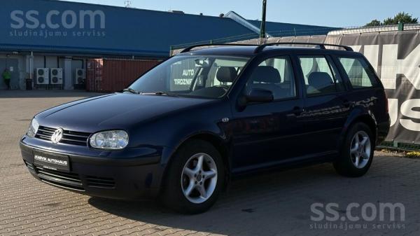 Blue Volkswagen Golf 2001 in Liepaja, with an engine capacity of 2.00 L and mileage of 240 thousand km for 1650 €, photo 8 on AUTOMOTO.COM.LV
