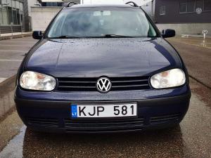 Blue Volkswagen Golf 2001 in Vilnius, with an engine capacity of 2.00 L and mileage of 229 thousand km for 700 €, photo 6 on AUTOMOTO.COM.LV