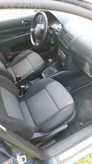 Zils Volkswagen Golf 2001 Gulbene, ar dzinēja tilpumu 1.90 L un nobraukumu 383 tūkst. km par 1350 €, foto 11 vietnē AUTOMOTO.COM.LV