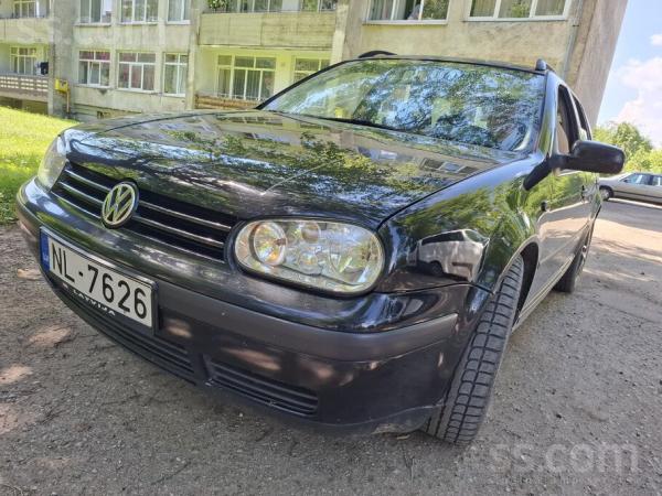 Blue Volkswagen Golf 2001 in Riga, with an engine capacity of 1.90 L and mileage of 315 thousand km for 1650 €, photo 3 on AUTOMOTO.COM.LV