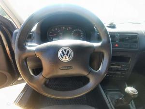 Blue Volkswagen Golf 2001 in Vilnius, with an engine capacity of 1.98 L and mileage of 229 thousand km for 650 €, photo 19 on AUTOMOTO.COM.LV