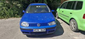 Zils Volkswagen Golf 2001 Kauņa, ar dzinēja tilpumu 1.90 L un nobraukumu 320 tūkst. km par 700 €, foto 3 vietnē AUTOMOTO.COM.LV