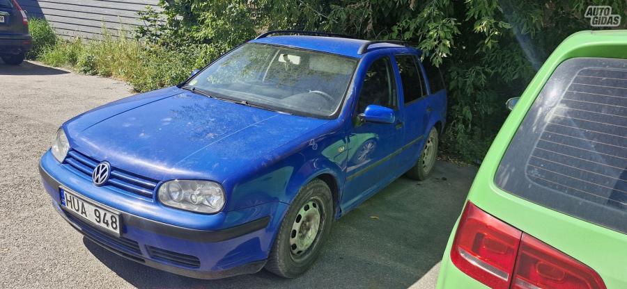 Zils Volkswagen Golf 2001 Kauņa, ar dzinēja tilpumu 1.90 L un nobraukumu 320 tūkst. km par 700 €, foto 4 vietnē AUTOMOTO.COM.LV