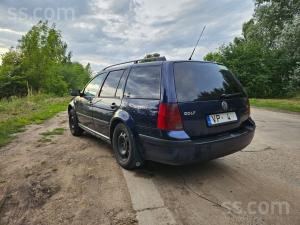 Blue Volkswagen Golf 2001 in Riga, with an engine capacity of 1.90 L and mileage of 366 thousand km for 750 €, photo 1 on AUTOMOTO.COM.LV