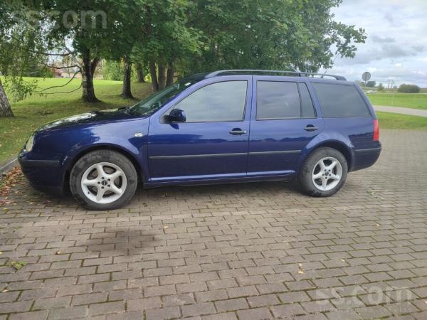 Blue Volkswagen Golf 2001 in Tukums, with an engine capacity of 1.90 L and mileage of 287 thousand km for 1550 €, photo 5 on AUTOMOTO.COM.LV