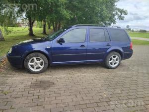 Blue Volkswagen Golf 2001 in Tukums, with an engine capacity of 1.90 L and mileage of 287 thousand km for 1550 €, photo 5 on AUTOMOTO.COM.LV