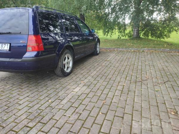 Blue Volkswagen Golf 2001 in Tukums, with an engine capacity of 1.90 L and mileage of 287 thousand km for 1550 €, photo 7 on AUTOMOTO.COM.LV
