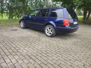 Blue Volkswagen Golf 2001 in Tukums, with an engine capacity of 1.90 L and mileage of 287 thousand km for 1550 €, photo 8 on AUTOMOTO.COM.LV