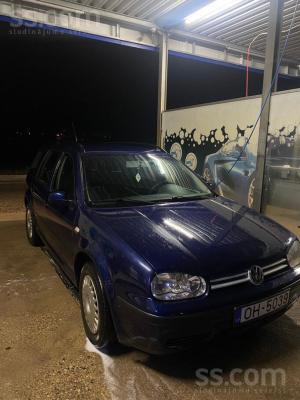 Blue Volkswagen Golf 2002 in Cesis, with an engine capacity of 1.60 L and mileage of 337 thousand km for 1290 €, photo  on AUTOMOTO.COM.LV