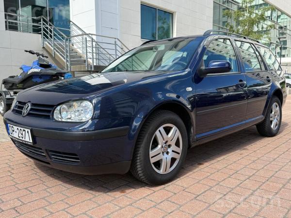 Blue Volkswagen Golf 2002 in Riga, with an engine capacity of 1.90 L and mileage of 0 thousand km for 2500 €, photo 2 on AUTOMOTO.COM.LV