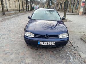 Blue Volkswagen Golf 2003 in Riga, with an engine capacity of 1.90 L and mileage of 421 thousand km for 1500 €, photo  on AUTOMOTO.COM.LV