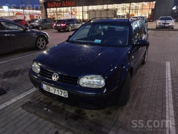 Blue Volkswagen Golf 2003 in Riga, with an engine capacity of 1.90 L and mileage of 366 thousand km for 1650 €, photo 5 on AUTOMOTO.COM.LV