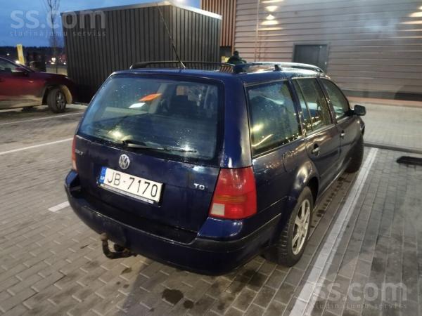 Blue Volkswagen Golf 2003 in Riga, with an engine capacity of 1.90 L and mileage of 366 thousand km for 1650 €, photo 7 on AUTOMOTO.COM.LV