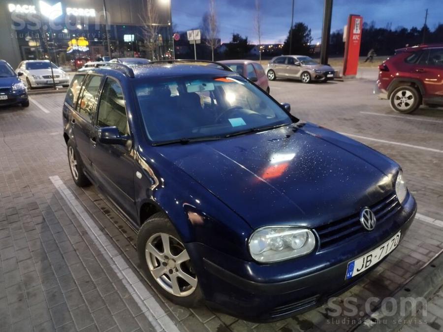 Синий Фольксваген Гольф 2003 в Рига, объемом двигателя 1.90 л и пробегом 366 тыс. км за 1650 €, фото 9 на AUTOMOTO.COM.LV