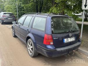 Zils Volkswagen Golf 2003 Rīga, ar dzinēja tilpumu 1.90 L un nobraukumu 367 tūkst. km par 1000 €, foto 5 vietnē AUTOMOTO.COM.LV
