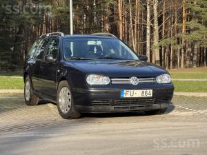 Blue Volkswagen Golf 2003 in Jurmala, with an engine capacity of 1.60 L and mileage of 132 thousand km for 1450 €, photo  on AUTOMOTO.COM.LV