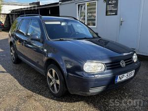 Blue Volkswagen Golf 2003 in Daugavpils, with an engine capacity of 1.90 L and mileage of 0 thousand km for 1990 €, photo 1 on AUTOMOTO.COM.LV