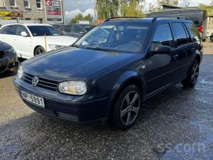 Blue Volkswagen Golf 2003 in Daugavpils, with an engine capacity of 1.90 L and mileage of 0 thousand km for 1990 €, photo 4 on AUTOMOTO.COM.LV
