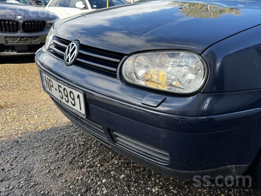 Blue Volkswagen Golf 2003 in Daugavpils, with an engine capacity of 1.90 L and mileage of 0 thousand km for 1990 €, photo 8 on AUTOMOTO.COM.LV