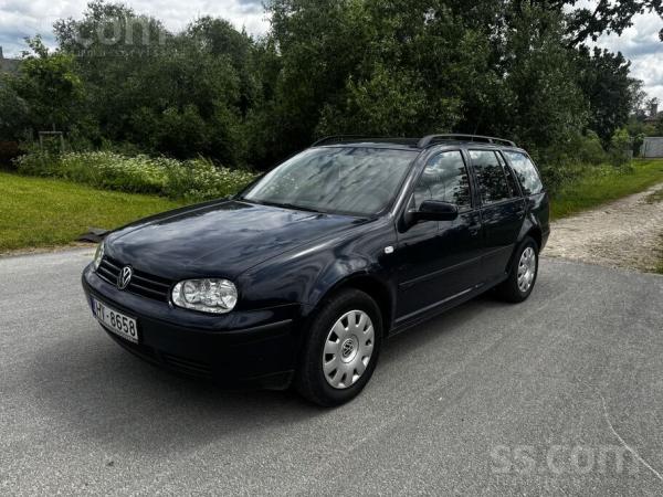 Blue Volkswagen Golf 2004 in Jelgava, with an engine capacity of 1.90 L and mileage of 288 thousand km for 1200 €, photo 1 on AUTOMOTO.COM.LV