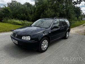 Blue Volkswagen Golf 2004 in Jelgava, with an engine capacity of 1.90 L and mileage of 288 thousand km for 1200 €, photo  on AUTOMOTO.COM.LV
