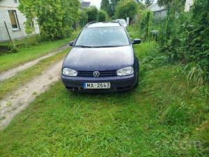 Blue Volkswagen Golf 2004 in Riga, with an engine capacity of 1.90 L and mileage of 0 thousand km for 700 €, photo 3 on AUTOMOTO.COM.LV