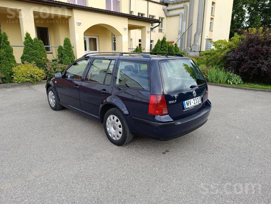 Blue Volkswagen Golf 2005 in Preili, with an engine capacity of 2.00 L and mileage of 260 thousand km for 2600 €, photo 7 on AUTOMOTO.COM.LV