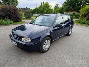 Blue Volkswagen Golf 2005 in Preili, with an engine capacity of 2.00 L and mileage of 260 thousand km for 2600 €, photo 9 on AUTOMOTO.COM.LV