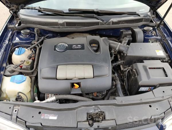 Blue Volkswagen Golf 2005 in Preili, with an engine capacity of 2.00 L and mileage of 260 thousand km for 2600 €, photo 9 on AUTOMOTO.COM.LV