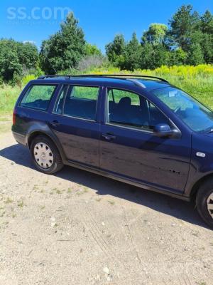 Zils Volkswagen Golf 2005 Daugavpils, ar dzinēja tilpumu 1.90 L un nobraukumu 287 tūkst. km par 500 €, foto  vietnē AUTOMOTO.COM.LV