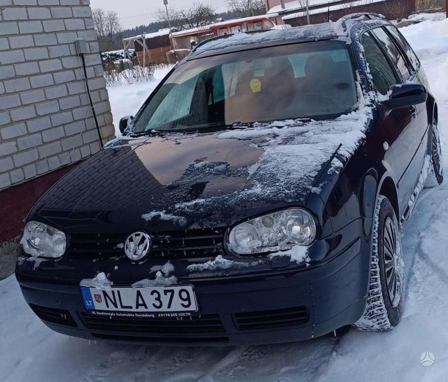 Blue Volkswagen Golf 2006 in Vilnius, with an engine capacity of 1.90 L and mileage of 266 thousand km for 1950 €, photo 2 on AUTOMOTO.COM.LV